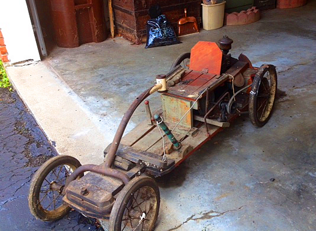 1940s Rat Rod Go Cart – Tacky Raccoons