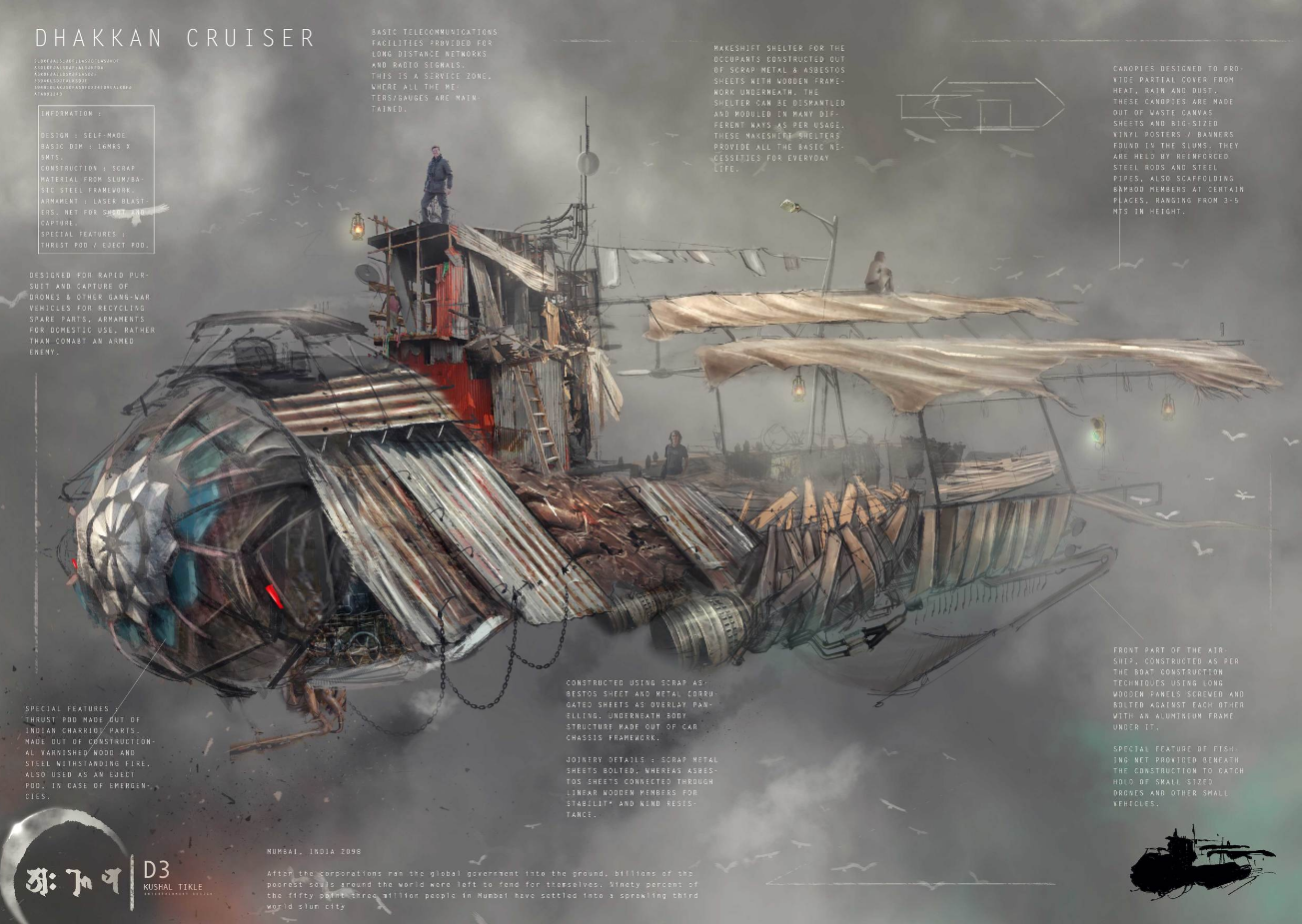 Dhakkan Cruiser – Tacky Raccoons